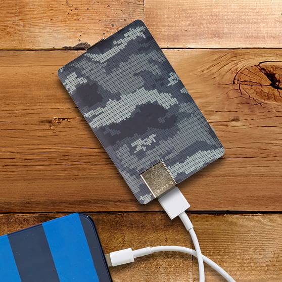 Charge Card Universal Battery - Digi Camo - Sale | Pottery Barn Teen
