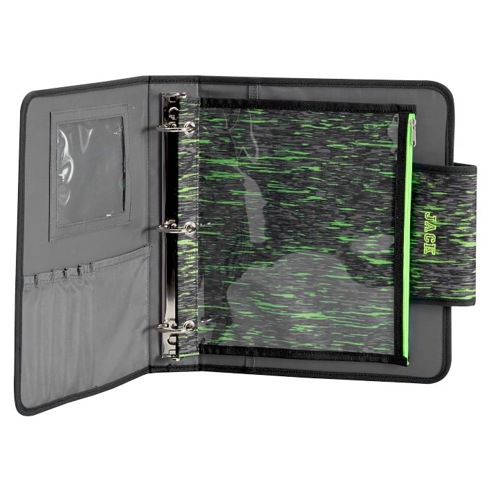 Green Static Binder For School | Pottery Barn Teen