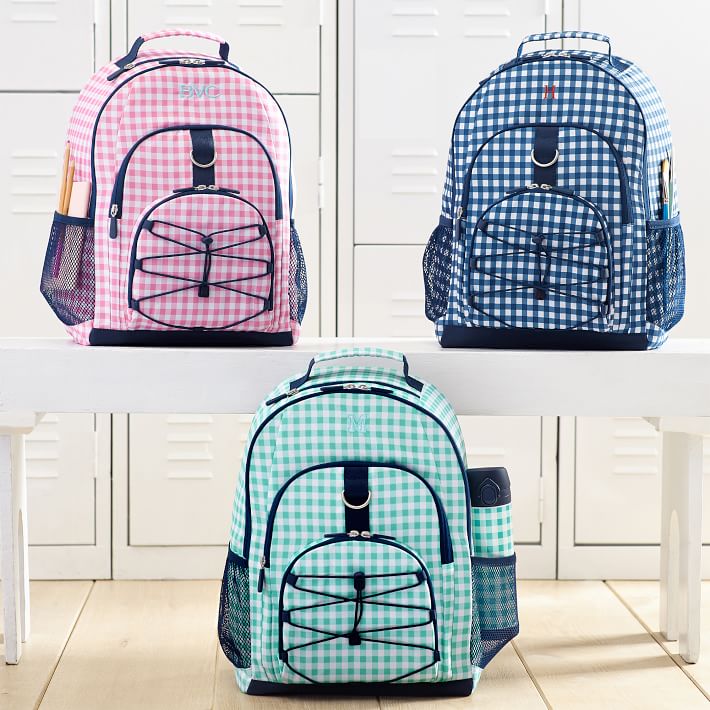 Pink Gingham Teen Backpack | Pottery Barn Teen