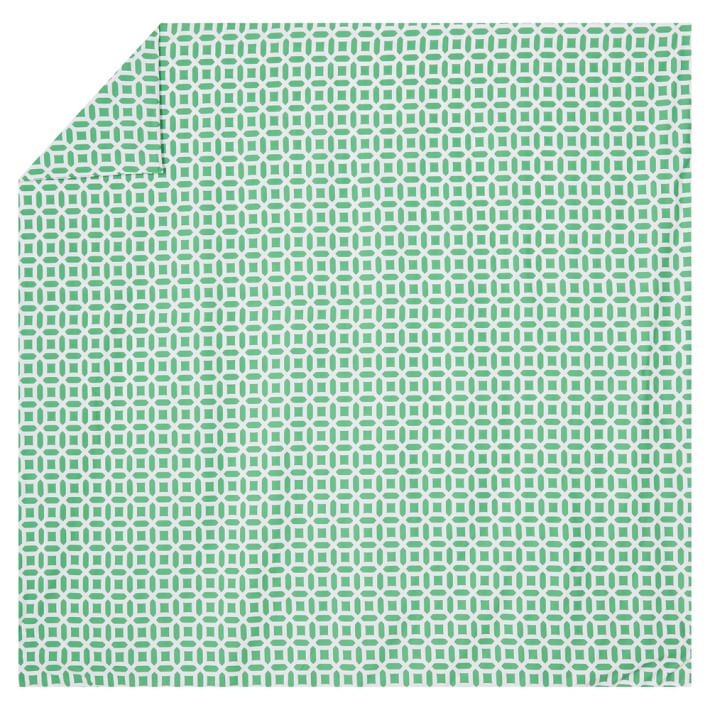 Kelly Green Peyton Teen Duvet Cover + Sham | Pottery Barn Teen