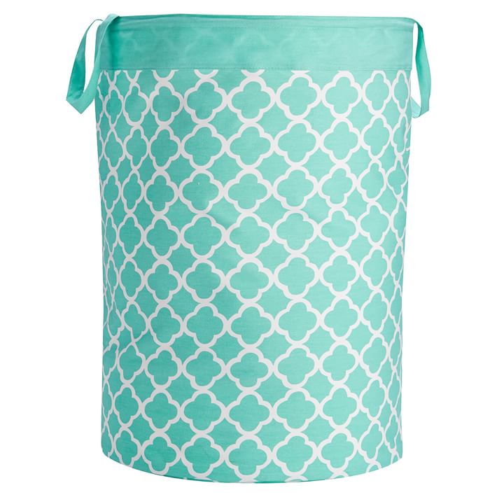 Girls Store-It Canvas Floor Standing Catch-All - Clover | Closet ...