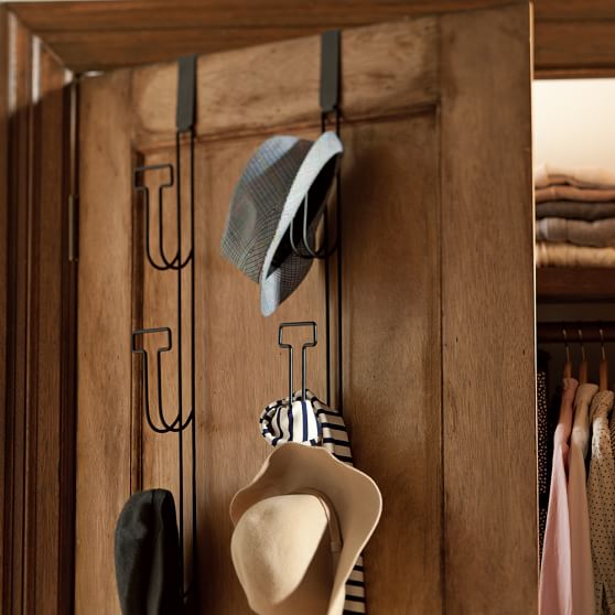 Over The Door Hat Rack | Dorm Closet Organizer | Pottery Barn Teen