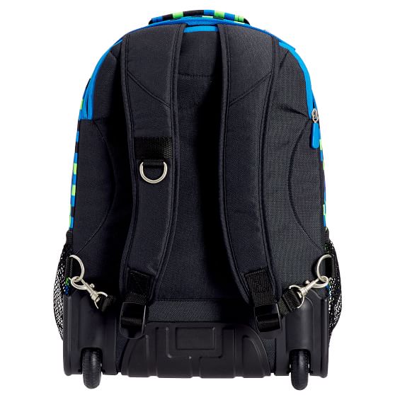 Neon Pixel Rolling Backpack For Teens | Pottery Barn Teen