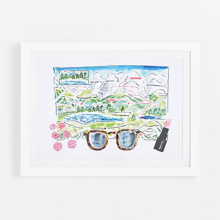 Adventure Framed Gallery Art By Evelyn Henson, 24"x18" | Wall Prints ...