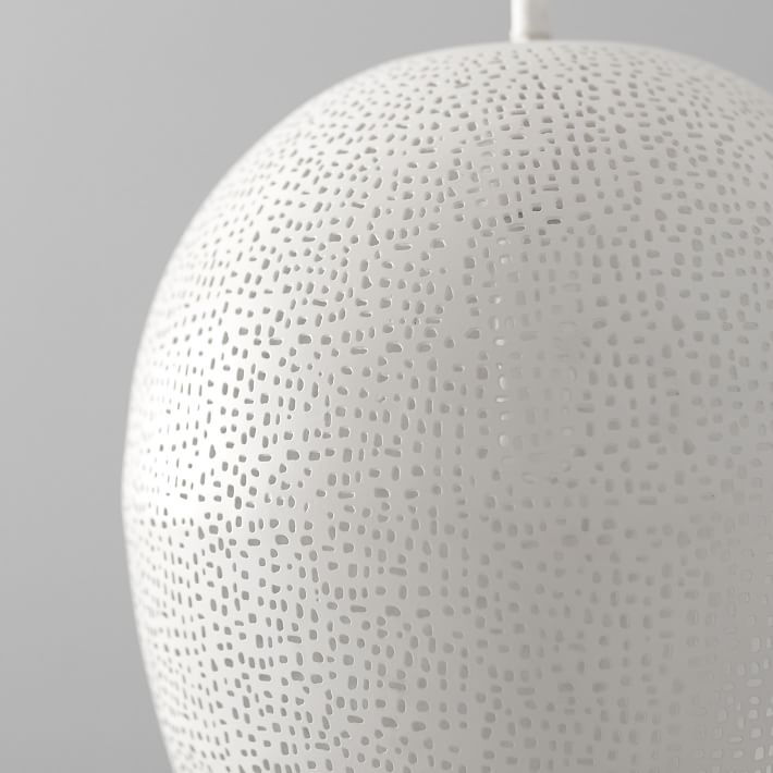 Teardrop Punched Metal Pendant - Sale | Pottery Barn Teen