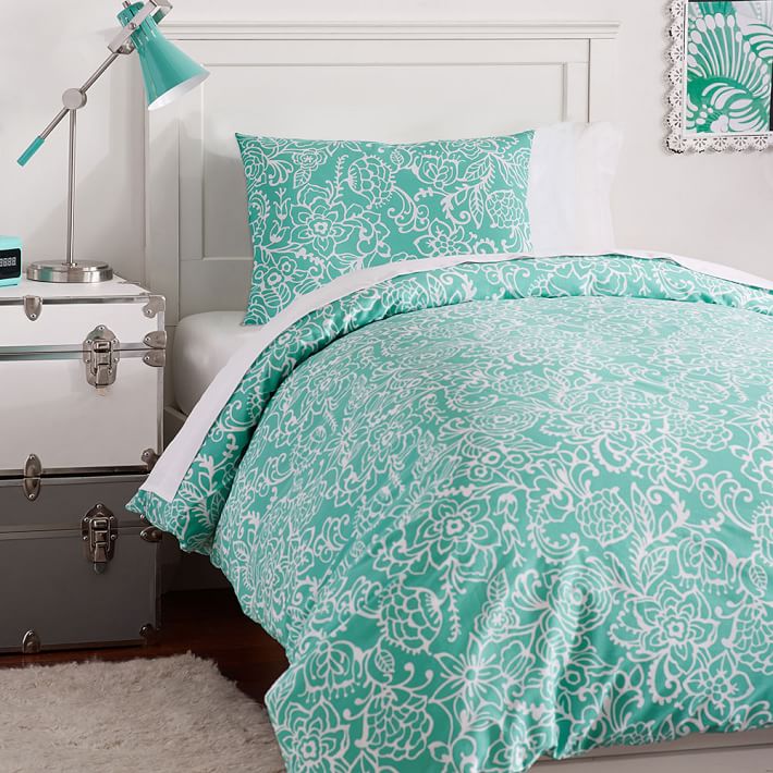 Bloom Doodle Deluxe Value Duvet Set | Dorm Bundle | Pottery Barn Teen