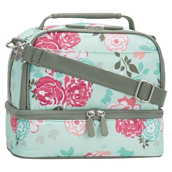 Pool Garden Party Floral Compartment Lunch Box | Pottery Barn Teen
