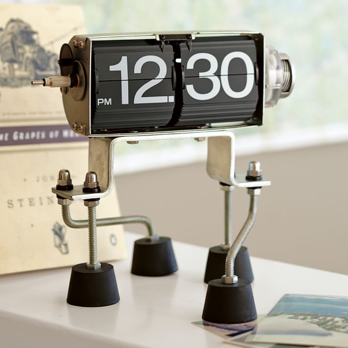 Flip Alarm Clock | Bedside Clock | Pottery Barn Teen