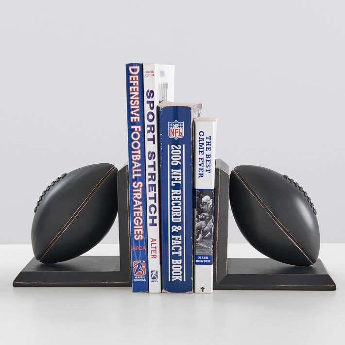 Football Bookends, Set of 2 | Pottery Barn Teen