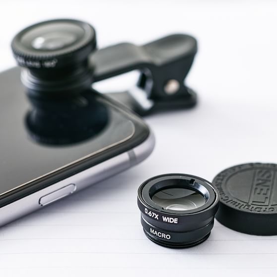 Kikkerland Clip Lens Set of 3 | Tech Accessories | Pottery Barn Teen