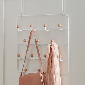 Umbra® Over The Door Estique Hook Organizer | Dorm Closet Organizer ...