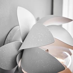 Lotus Decorative Wall Light | Pottery Barn Teen