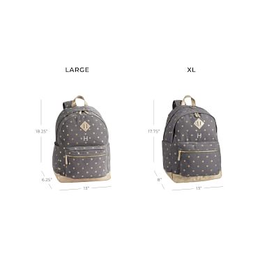 Gold Dot Metallic Teen Backpack | Pottery Barn Teen