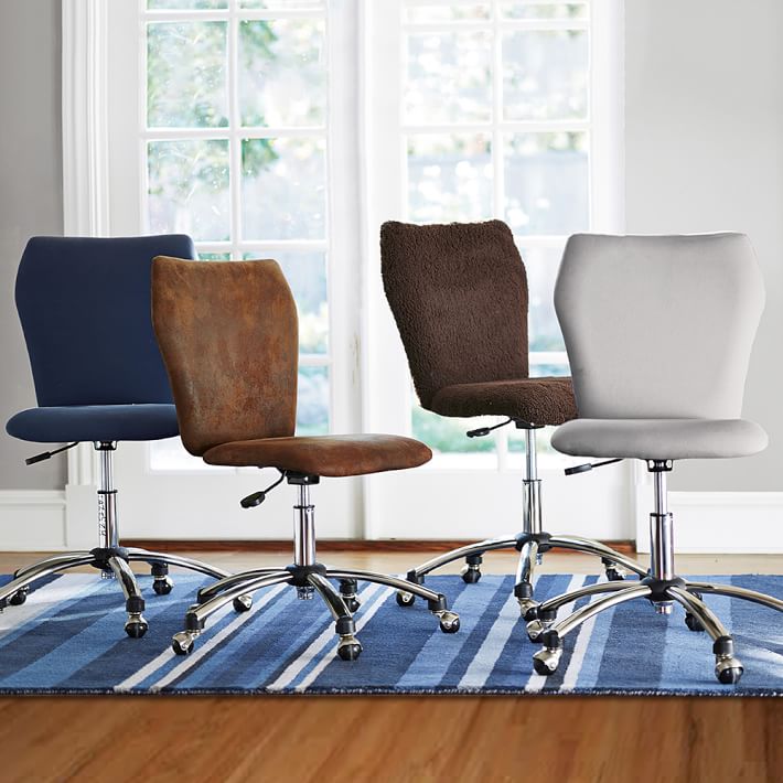 Chocolate Sherpa Airgo Chair| Teen Desk Chair | Pottery Barn Teen