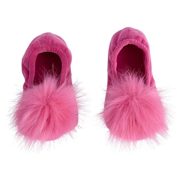 Sugar Puff Teen Slippers - Pink Magenta | Pottery Barn Teen