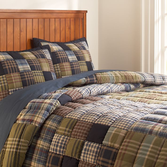 Portland Plaid Boys Quilt | Sale | Pottery Barn Teen