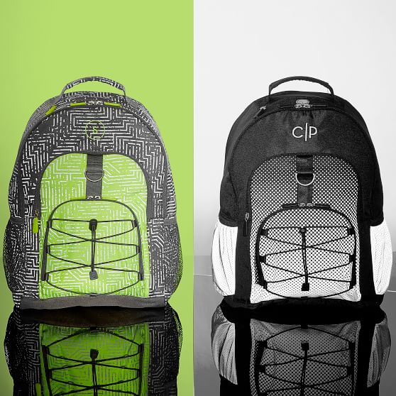 Circuit Neon Yellow Reflective Teen Backpack | Pottery Barn Teen