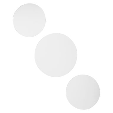 Decal Locker Mirrors - Set of 3 | Locker Decoration | Pottery Barn Teen