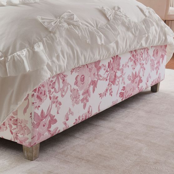 LoveShackFancy Garden Damask Classic Bed | Pottery Barn Teen