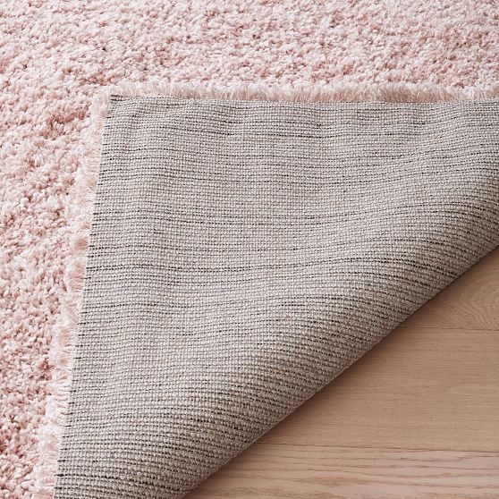Blush Performance Luxe Shag Rug | Teen Rug | Pottery Barn Teen