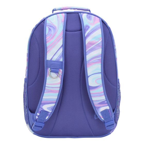 Gear-Up Pink/Purple Marble Backpack | Pottery Barn Teen