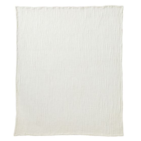 Super Soft Muslin Throw Blanket | Pottery Barn Teen