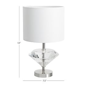Faceted Gem Table Lamp | Pottery Barn Teen