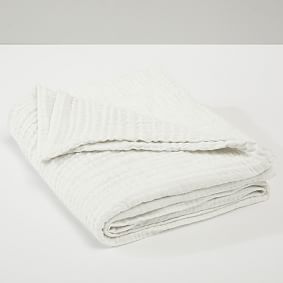 Super Soft Muslin Throw Blanket | Pottery Barn Teen