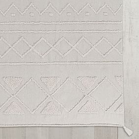 Tribu Cotton Washable Tufted Rug | Pottery Barn Teen
