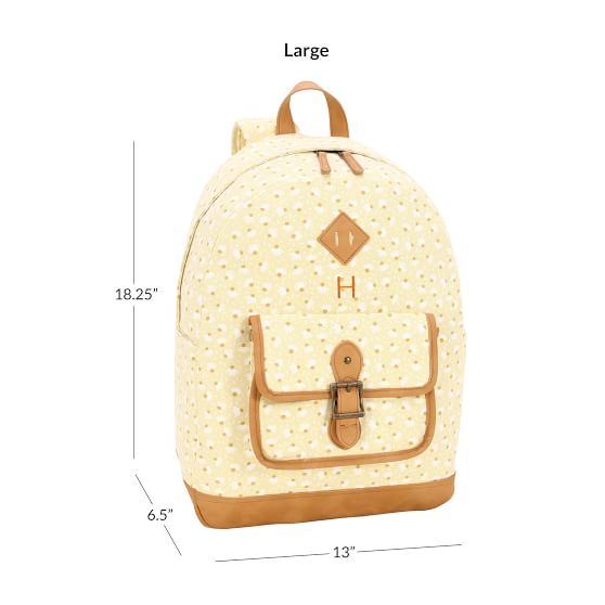 Northfield Yellow Floating Daisy Backpack | Pottery Barn Teen