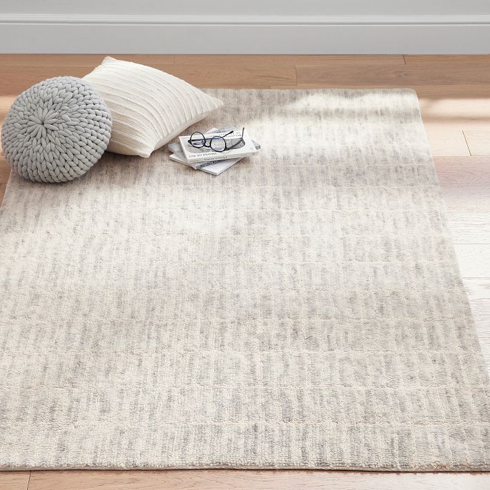 Capitola Washable Rug - Gray | Pottery Barn Teen