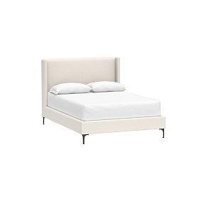Jake Upholstered Bed | Pottery Barn Teen