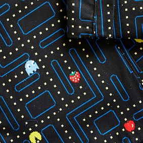 PAC-MAN™ Organic Flannel Pajama Set | Pottery Barn Teen