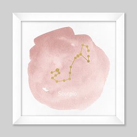 Astrology Art - Pink | Pottery Barn Teen