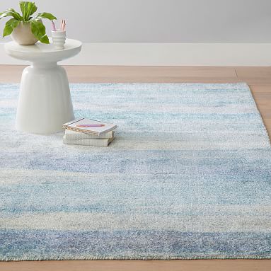 Juniper Performance Rug - Blue | Pottery Barn Teen