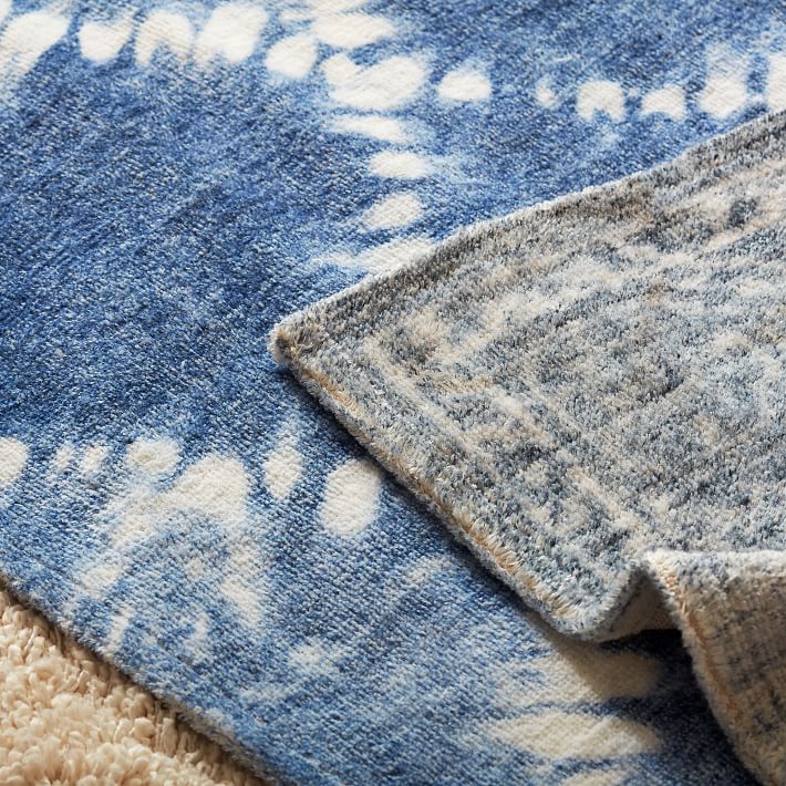 Aubrey Washable Rug - Blue Multi | Pottery Barn Teen