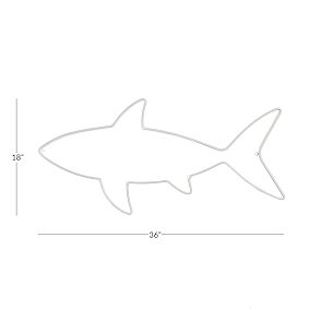 Shark LED Wall Light | Pottery Barn Teen