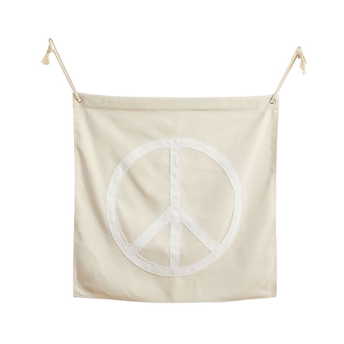 Peace Sign Tapestry | Pottery Barn Teen