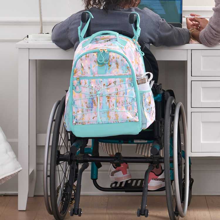 Gear-Up Black Adaptive Backpack | Pottery Barn Teen