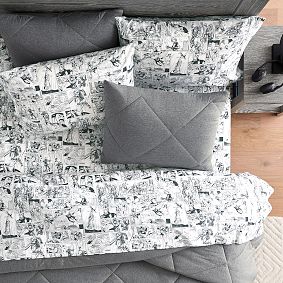 Marvel's Avengers Comic Organic Sheet Set | Pottery Barn Teen