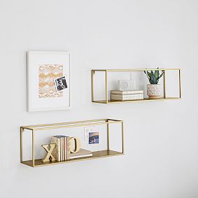 Open Rectangular Shelf | Pottery Barn Teen