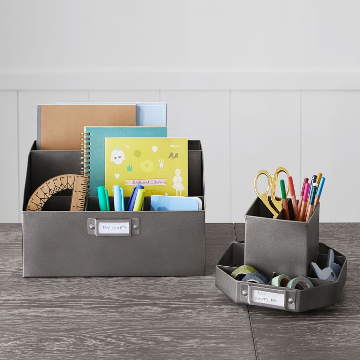 Locker Desk Organization Set | Pottery Barn Teen