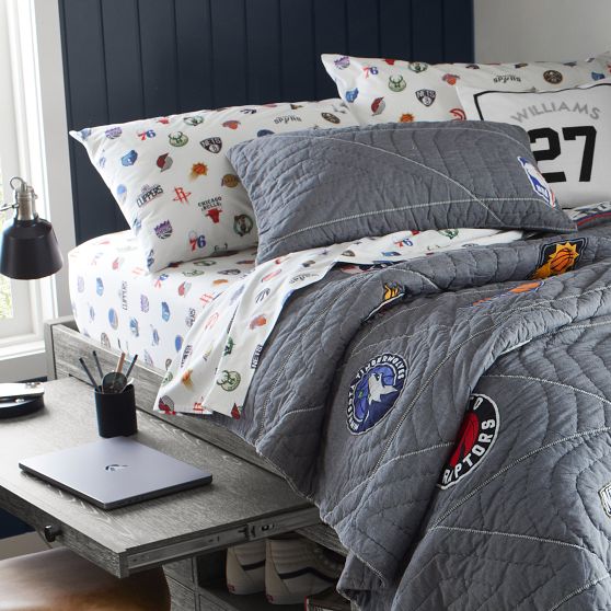 NBA All Teams Sheet Set | Pottery Barn Teen