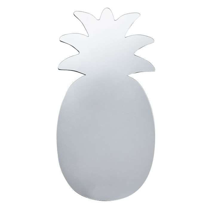 Pineapple Decal Mirror | Pottery Barn Teen