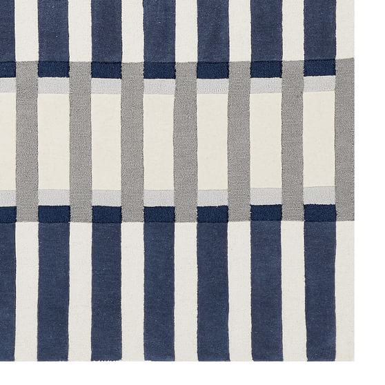 Railroad Wool Rug | Pottery Barn Teen