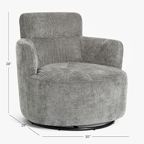 Distressed Velvet Metal Lex Modern Lounge Chair | Pottery Barn Teen