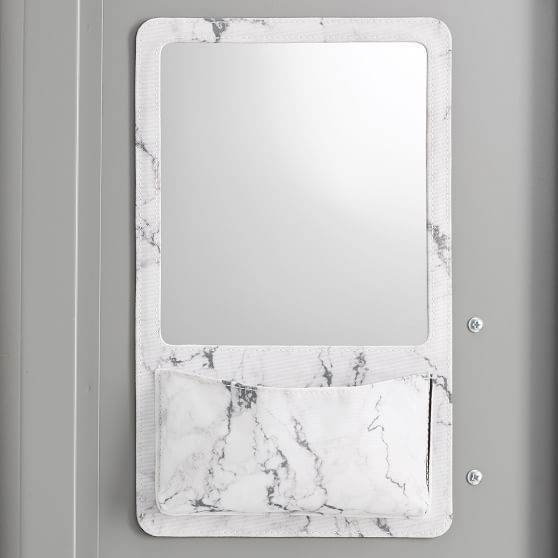 Quarry Locker Organizer with Mirror | Pottery Barn Teen