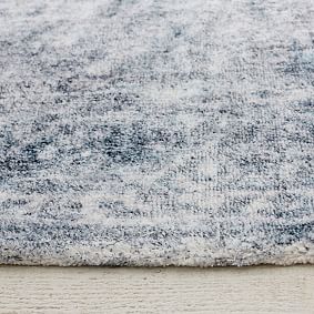 Aubrey Washable Rug - Blue Multi | Pottery Barn Teen