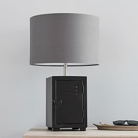 Locker Storage Table Lamp | Pottery Barn Teen