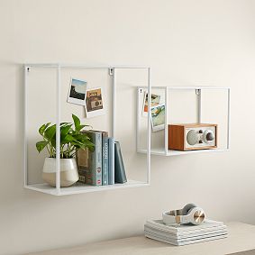 Open Cube Shelves - Set of 2 | Pottery Barn Teen